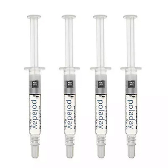 PolaDAY 35% 4Pk Carbamide Peroxide Teeth Whitening Gels – Bleach Refills